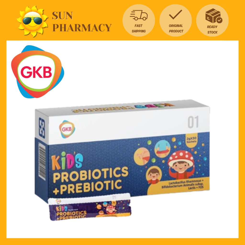 GKB KIDS PROBIOTICS+PREBIOTIC (30 SACHETS X 2G) | Shopee Malaysia
