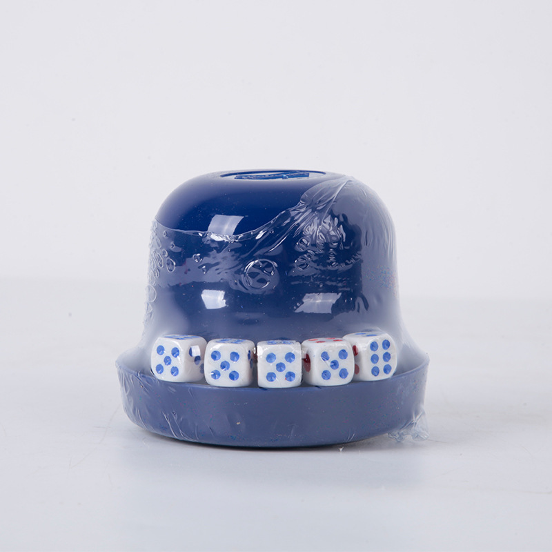 🇲🇾 🏆 Dice Cup Set Free 6pcs Dice Game Playing Ktv Pub Chinese New Year ...