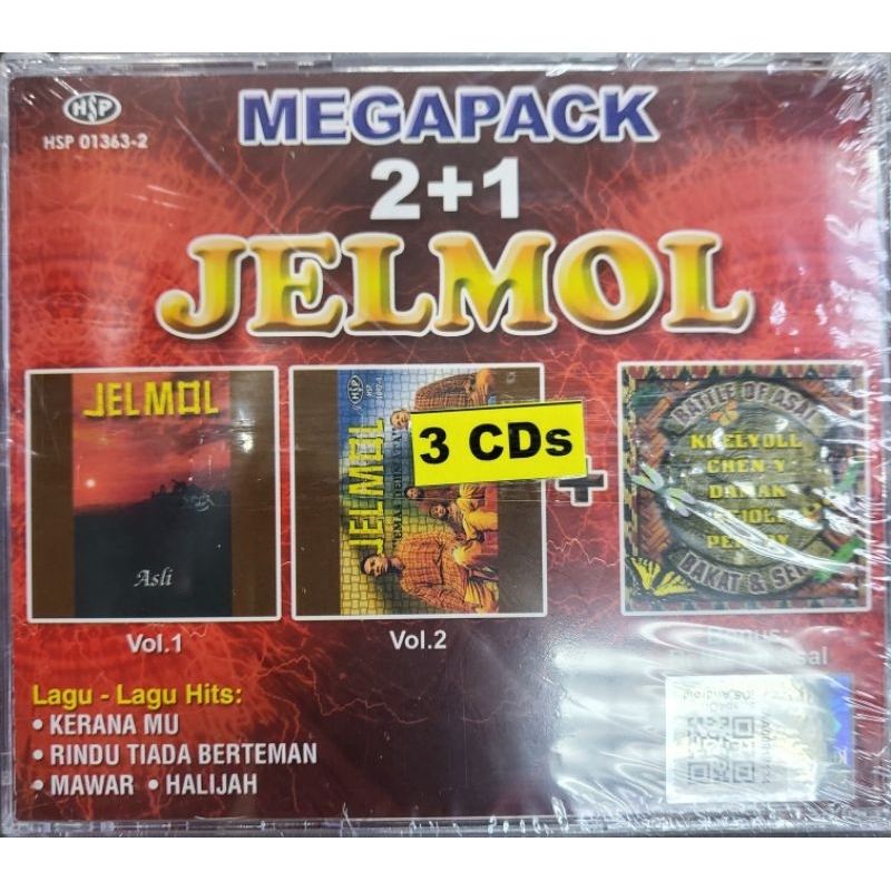 Jelmol - Megapack 2+1 (3CDs) | Shopee Malaysia