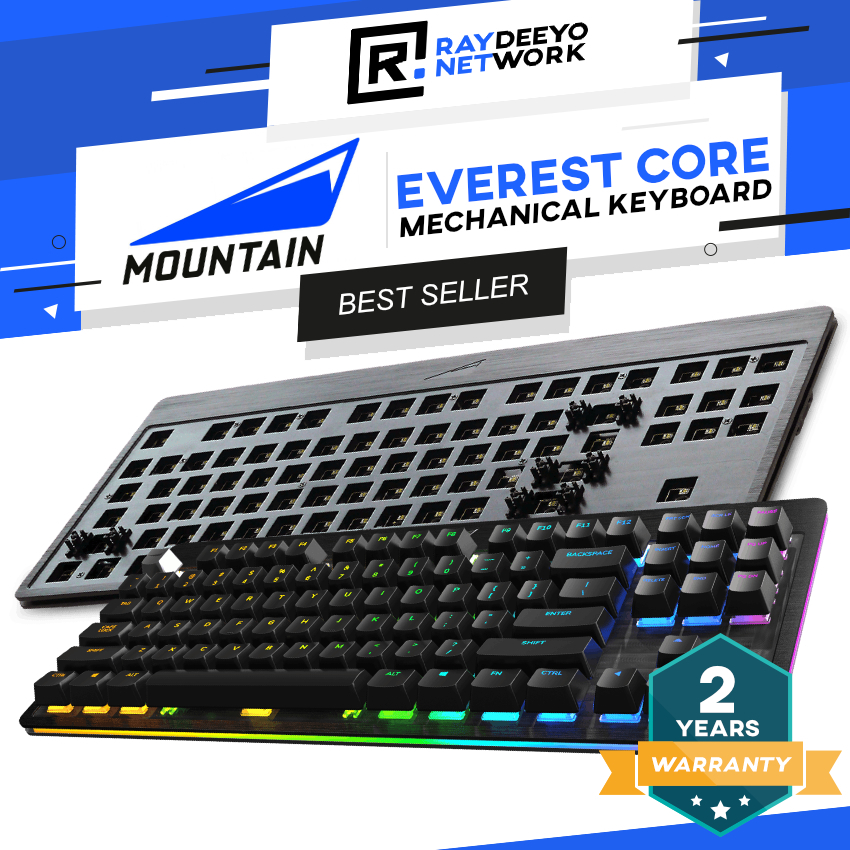 Mountain Everest Core RGB Mechanical Keyboard/Barebone Keyboard Kit ...