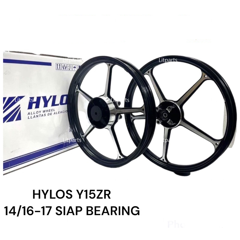 [100% ORIGINAL] HYLOS 505 FG505 Sport Rim 5 Batang Kaki Y15 Y15ZR V1 V2 Y16 Y16ZR Black Blue ...