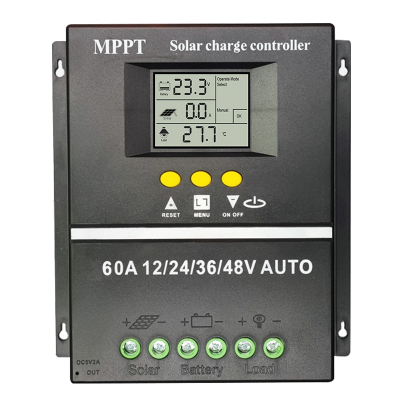 30A/ 60A/100A MPPT Solar controller 12V 24V 36V 48V AUTO Battery Charger with LCD | Shopee Malaysia