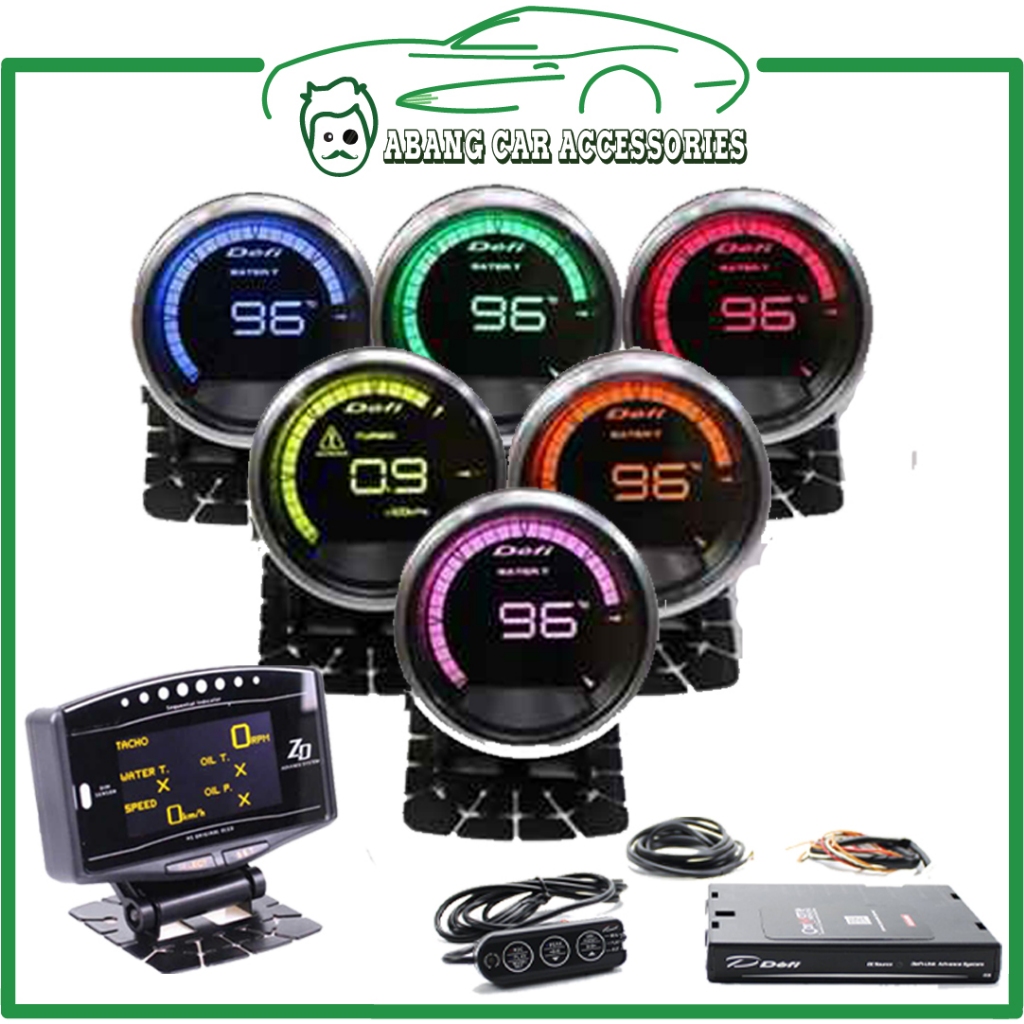 *Ready Stock Meter DEFI A2 Gauge with ZD Controller and controller unit ...