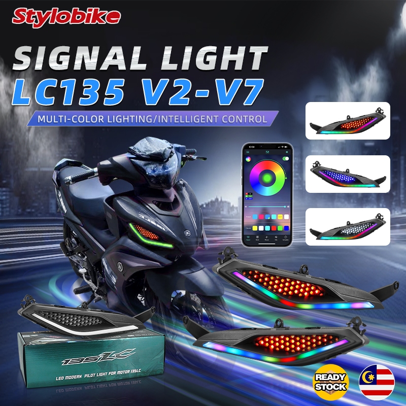 LC135 V2-V7 Signal Light LED Mata Gaban Pilot Lamp 135LC V2 V3 V4 V5 V6 V7 Indicartor Lamp Pilot ...