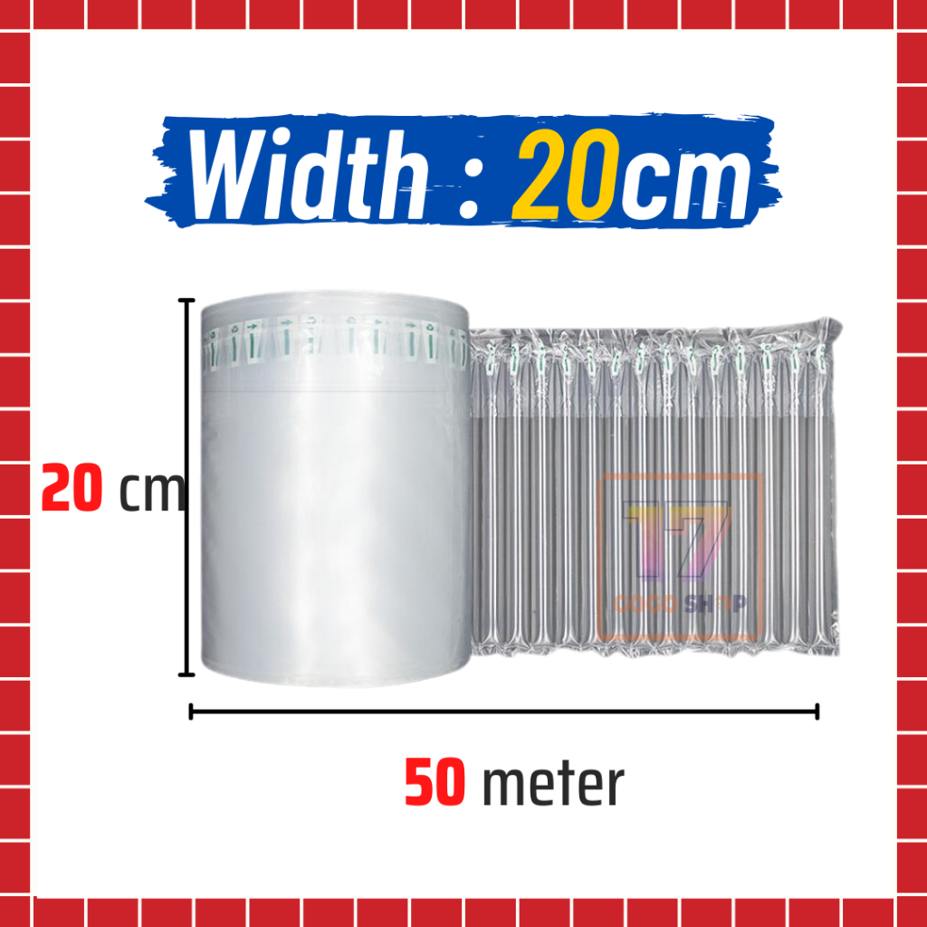 Inflatable Bubble Wrap 50m Air Bubble Wrap Air Bubble Tube Air Column ...