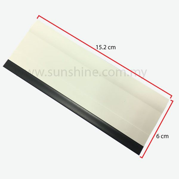 Flat Hard Card 15cm & 30cm /Tinting Tools Water Wiper Clean Rubber ...