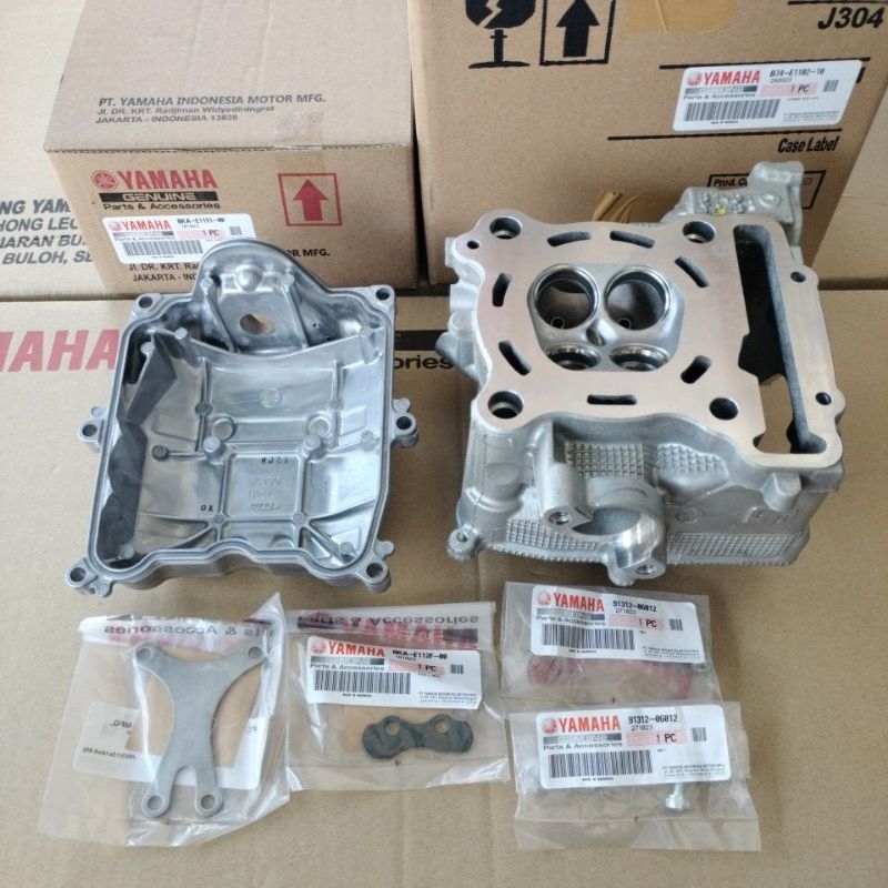 XMAX 300 CYLINDER HEAD 100% ITEM 6PCS ORIGINAL YAMAHA | Shopee Malaysia