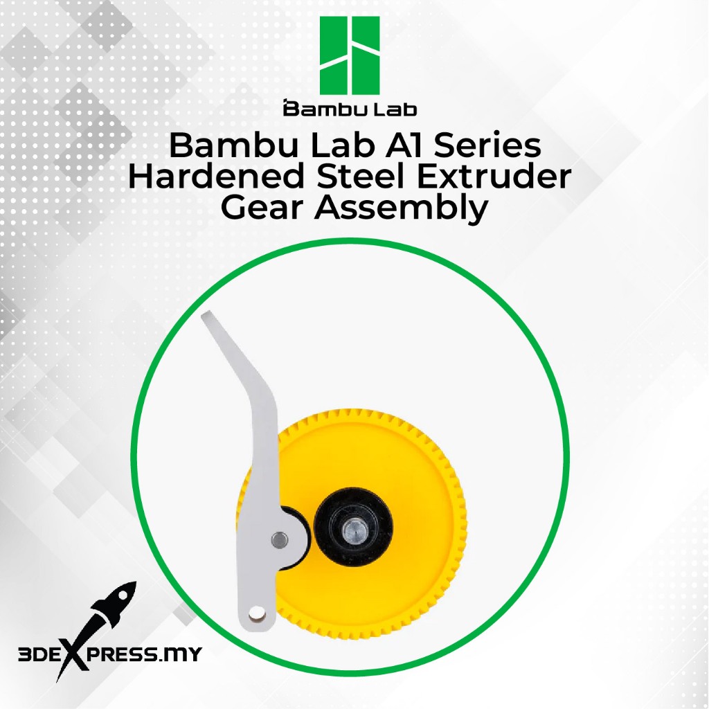 Bambu Lab A1 Series - Hardened Steel Extruder Gear Assembly | Shopee ...