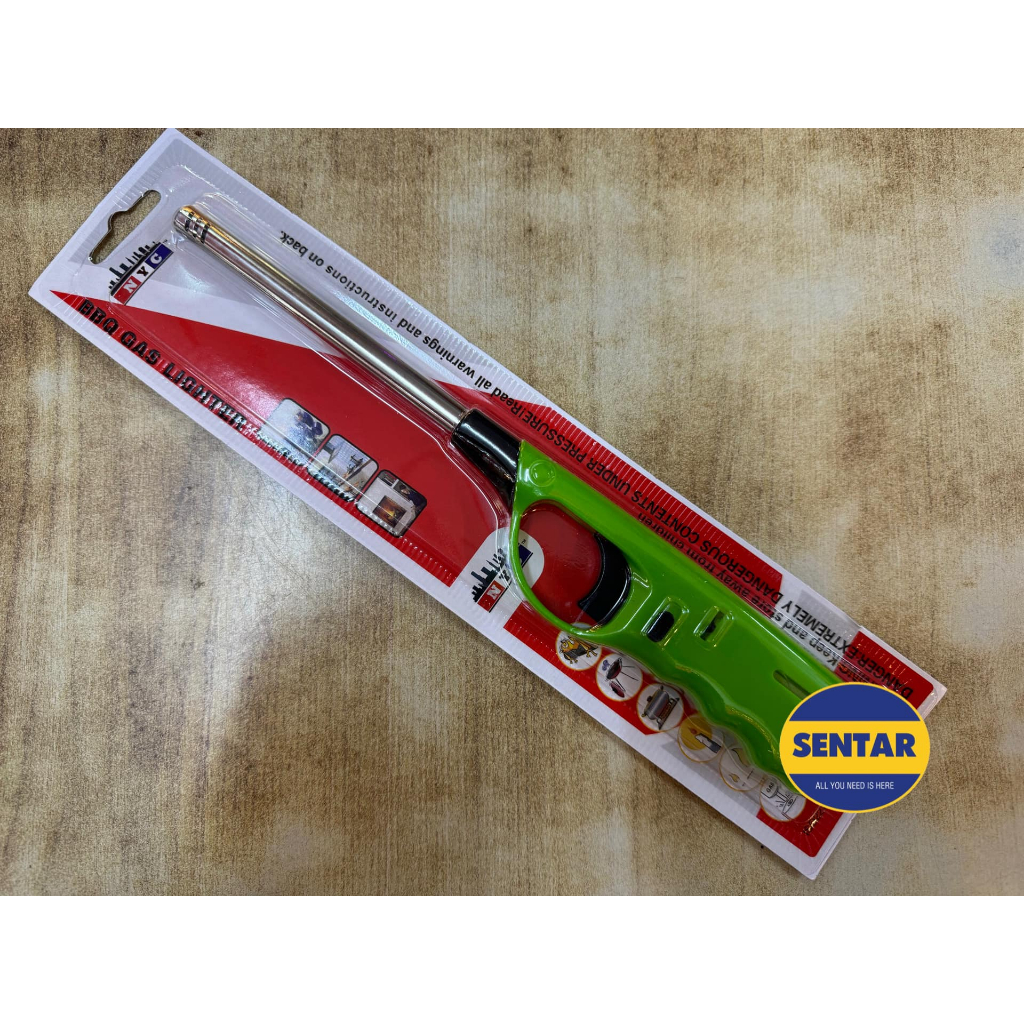 100% Ready Stock Multi-purpose Gas Lighter Refillable Lisafe Long ...