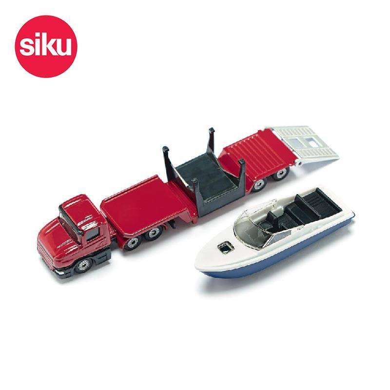 Siku 1613 Low Loader + Boat Die Cast Vehicle in Blister Pack | Shopee Malaysia