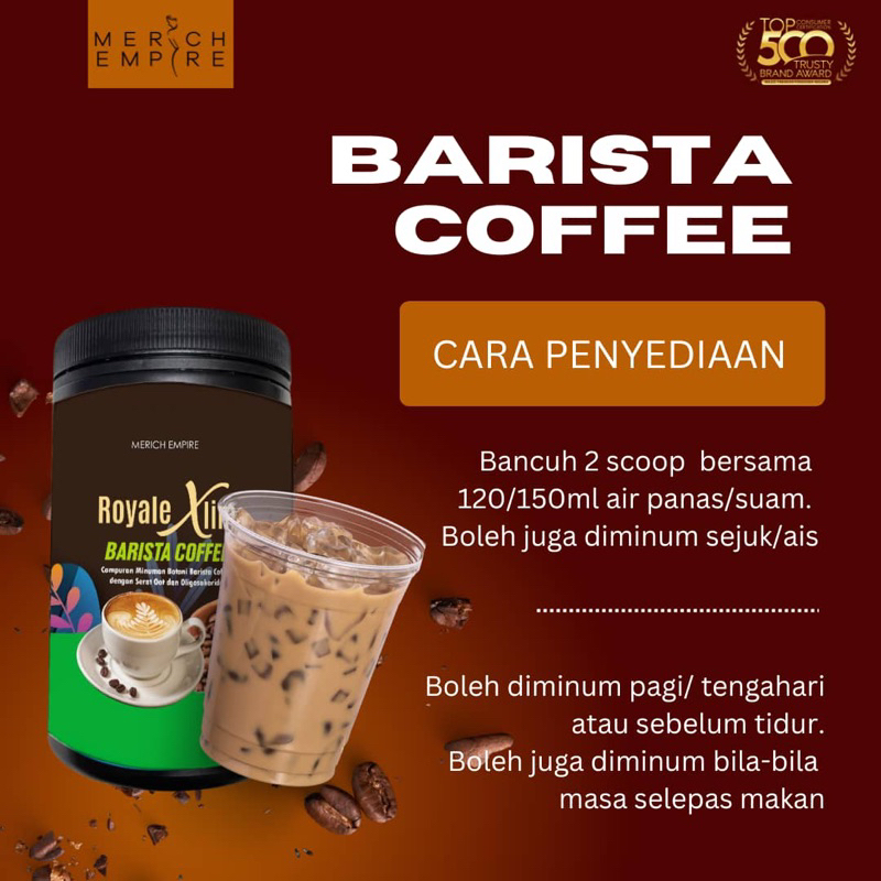 ROYALE XLIM BARISTA COFFEE NEW EDITION (300G) | Shopee Malaysia