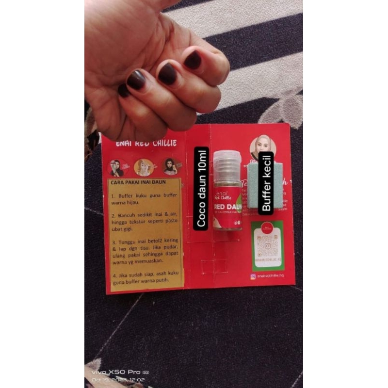 inai Red Chili original hq | Shopee Malaysia