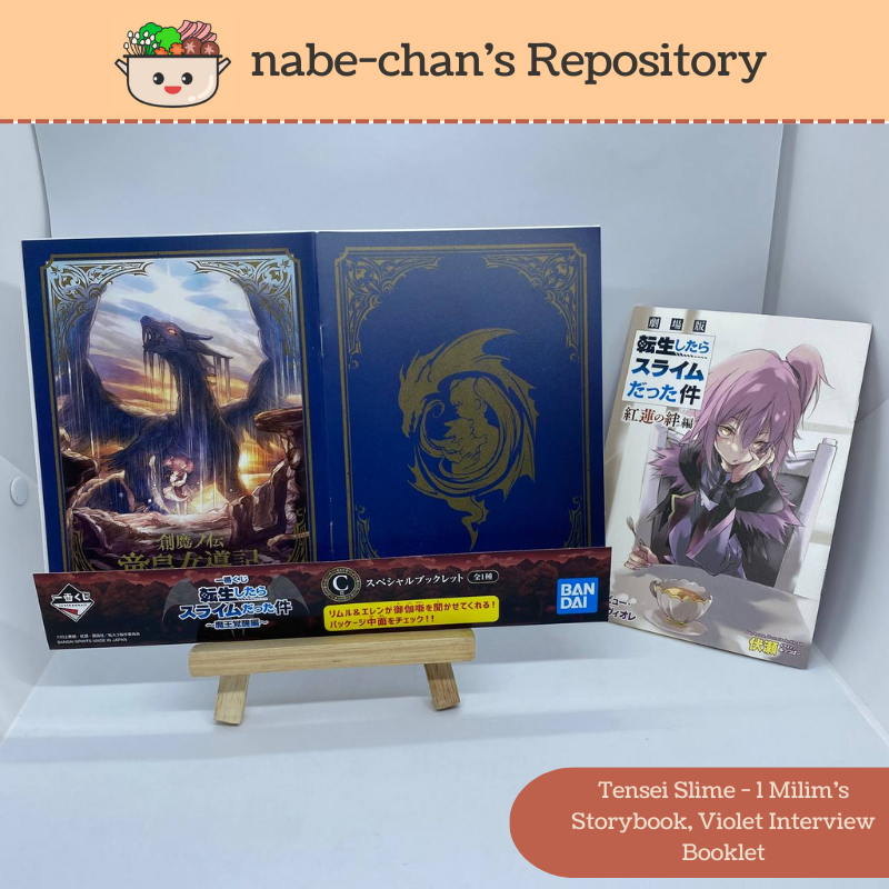 Tensura Bundle - 1 Milim Nava's Storybook, 1 Ultima/Violet's Interview ...