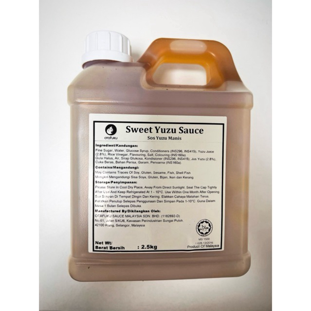 Halal Otafuku Japanese Sauce Halal Sweet Yuzu Sauce | Shopee Malaysia