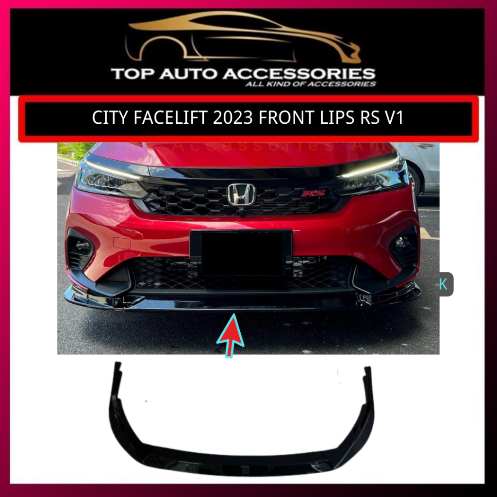 HONDA CITY FACELIFT 2023-2025 RS DIFFUSER BODYKIT, THAI DIFFUSER, THAI ...
