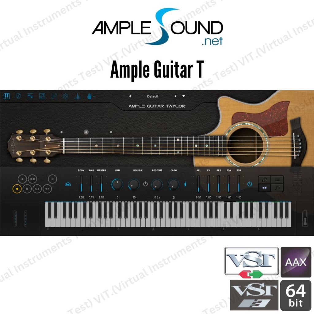 🎹 Ample Guitar T 𝐯𝟑.𝟕.𝟎 (Win/Mac) VSTi, VSTi3, AAX, AU x64 🎵 Ample Sound 🎹 Virtual Guitar ...