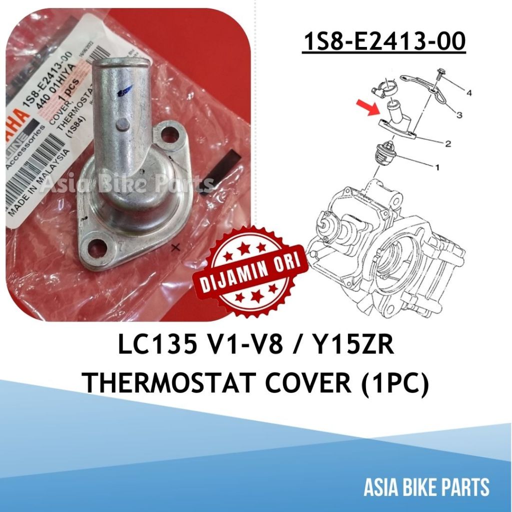 Yamaha Original Y15ZR Y15 V1 V2 / LC135 V1 V2 V3 V4 V5 V6 V7 V8 ...