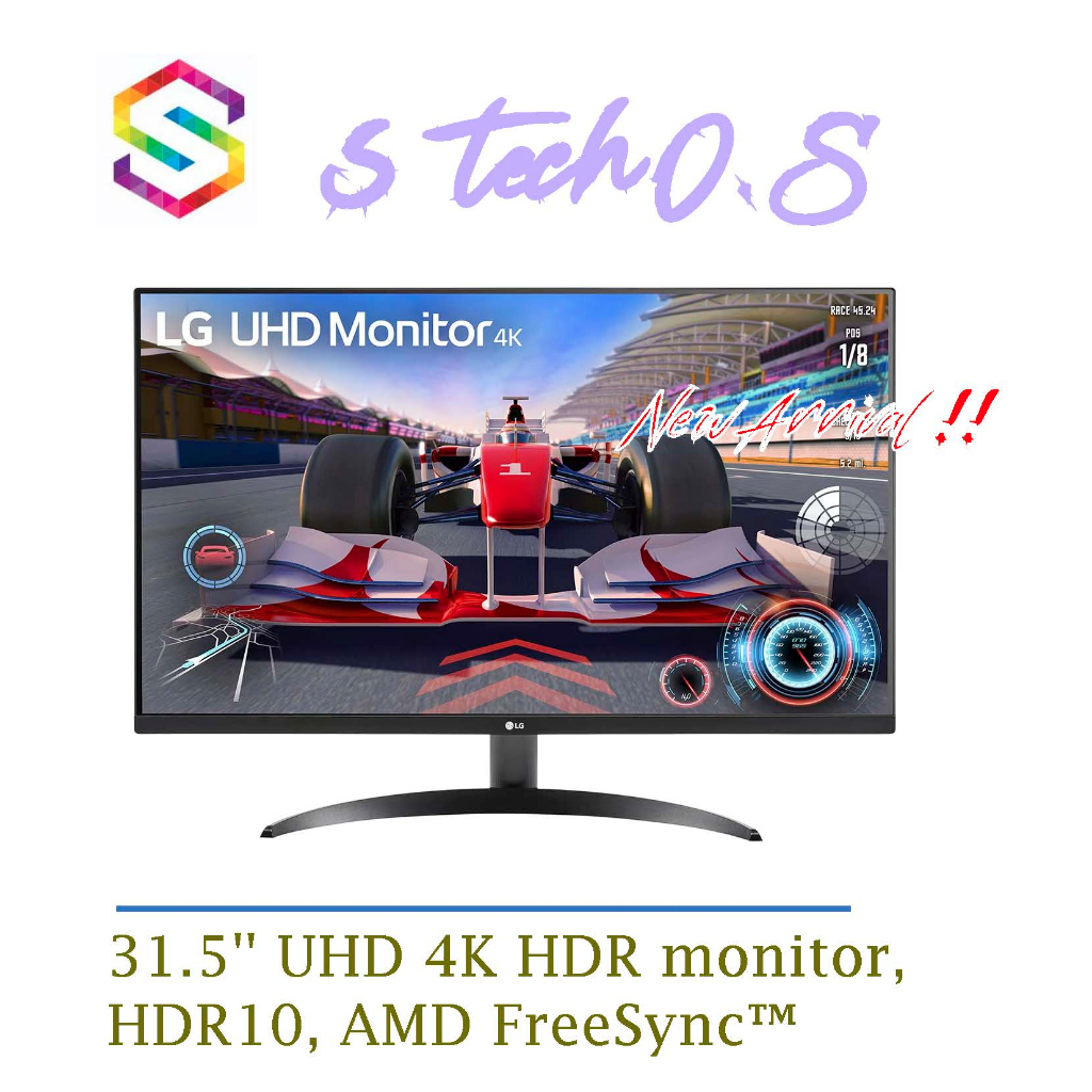 LG 32UR500-B [4K UHD] Monitor | Shopee Malaysia