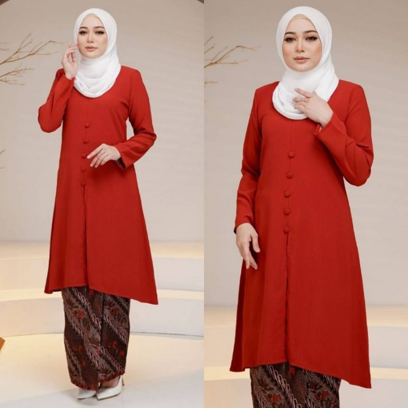 Baju kurung moden plussize XS-5XL Baju kebarung labuh plussize baju ...