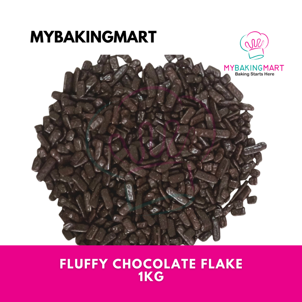 Mybakingmart | FLUFFY Chocolate Flakes 1KG (Repacked) - Halal | Shopee ...