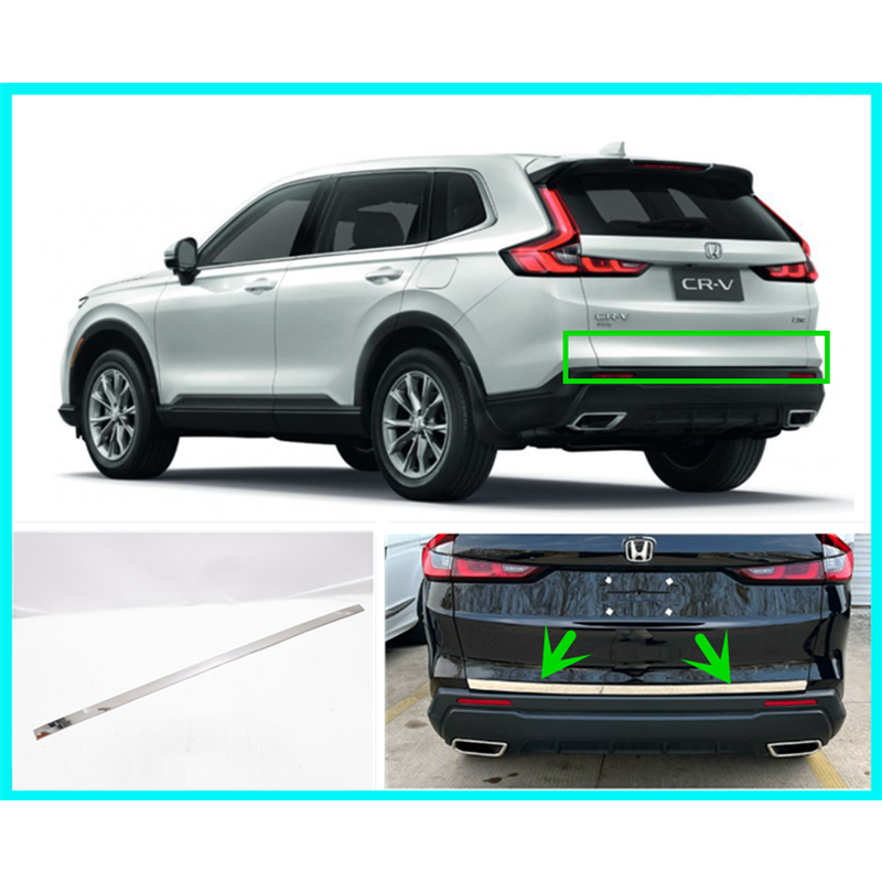 HONDA CRV(CR-V) 2024 ABOVE REAR TRUNK BOOT GARNISH CHROME TRIM MOLDING ...