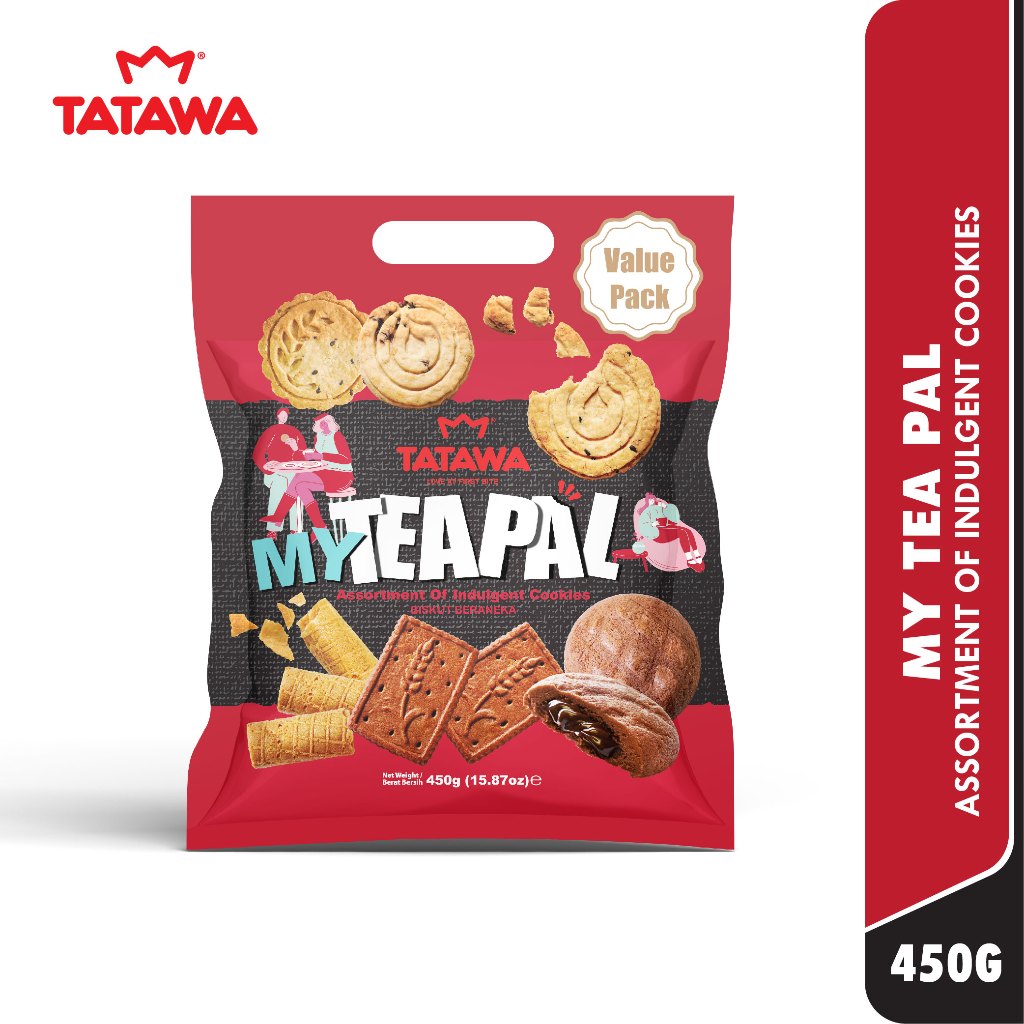Tatawa Tea Pal Assortment Cookies [450g /bag] | Shopee Malaysia