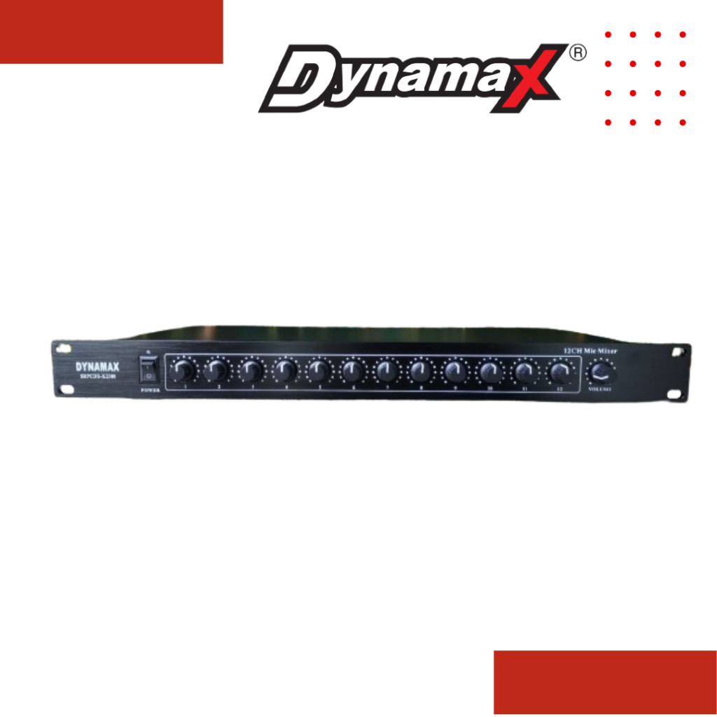 DYNAMAX K2300 12CH MIC MIXER | Shopee Malaysia