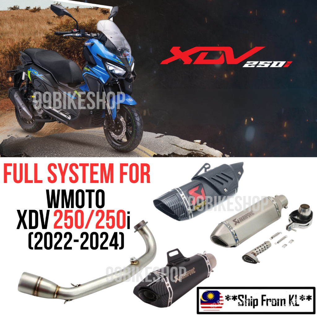 Full System WMOTO XDV250 XDV250I XDV 250 XDV 250I 2023 Motorcycle ...