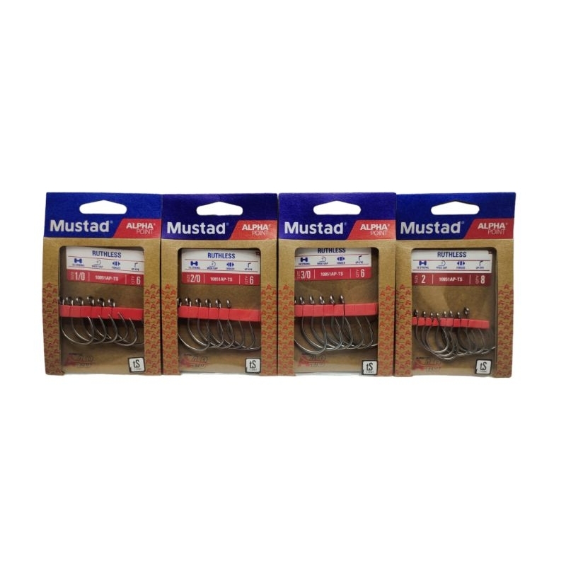MUSTAD RUTHLESS EYES (10851AP) | Shopee Malaysia