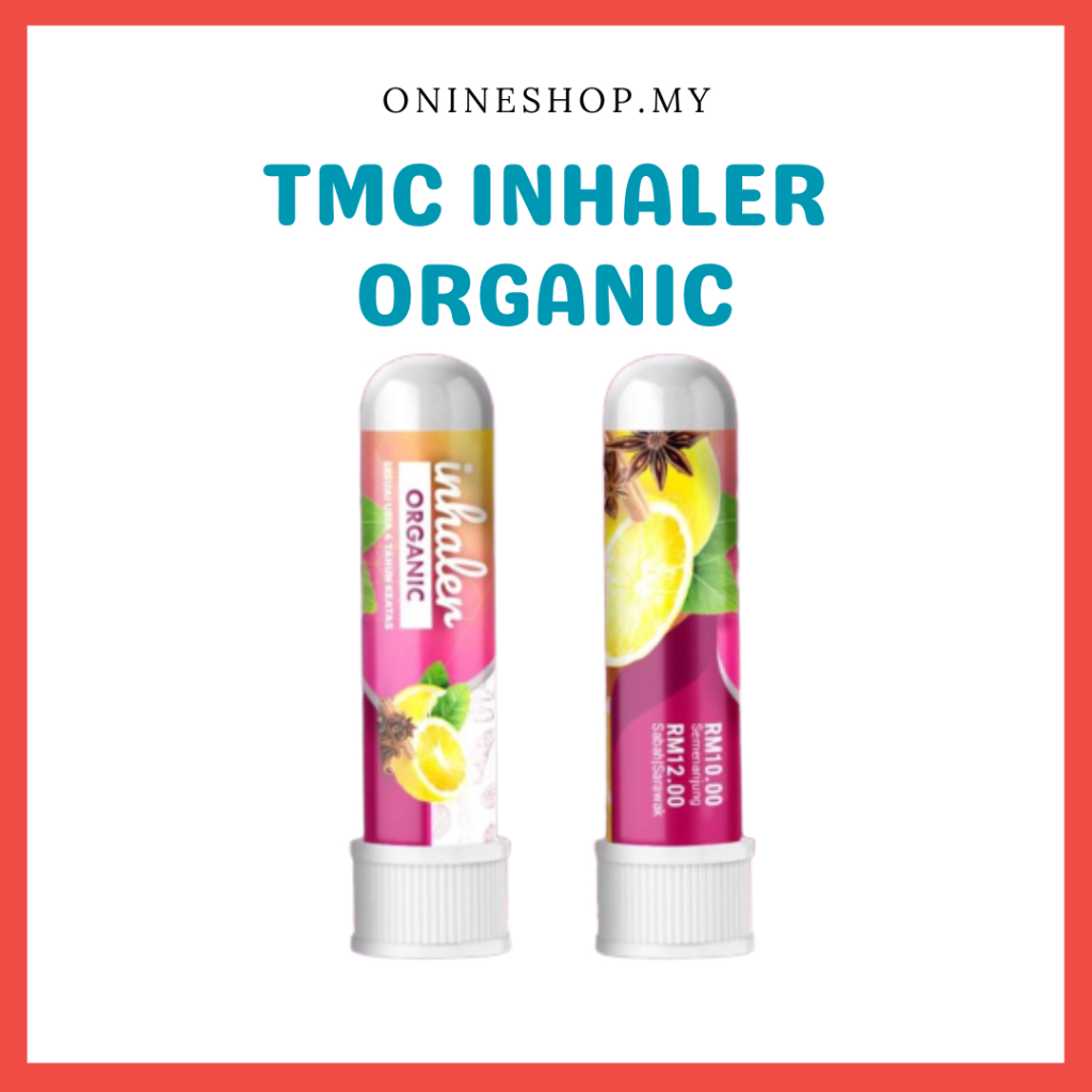 TMC Inhaler Organic Inhaler Hidung Inhaler Resdung Aromaterapi Inhaler ...