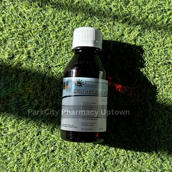 Sunward Mucoclear Syrup Ambroxol 120ml Same as Mucosolvan 03 1804 ...