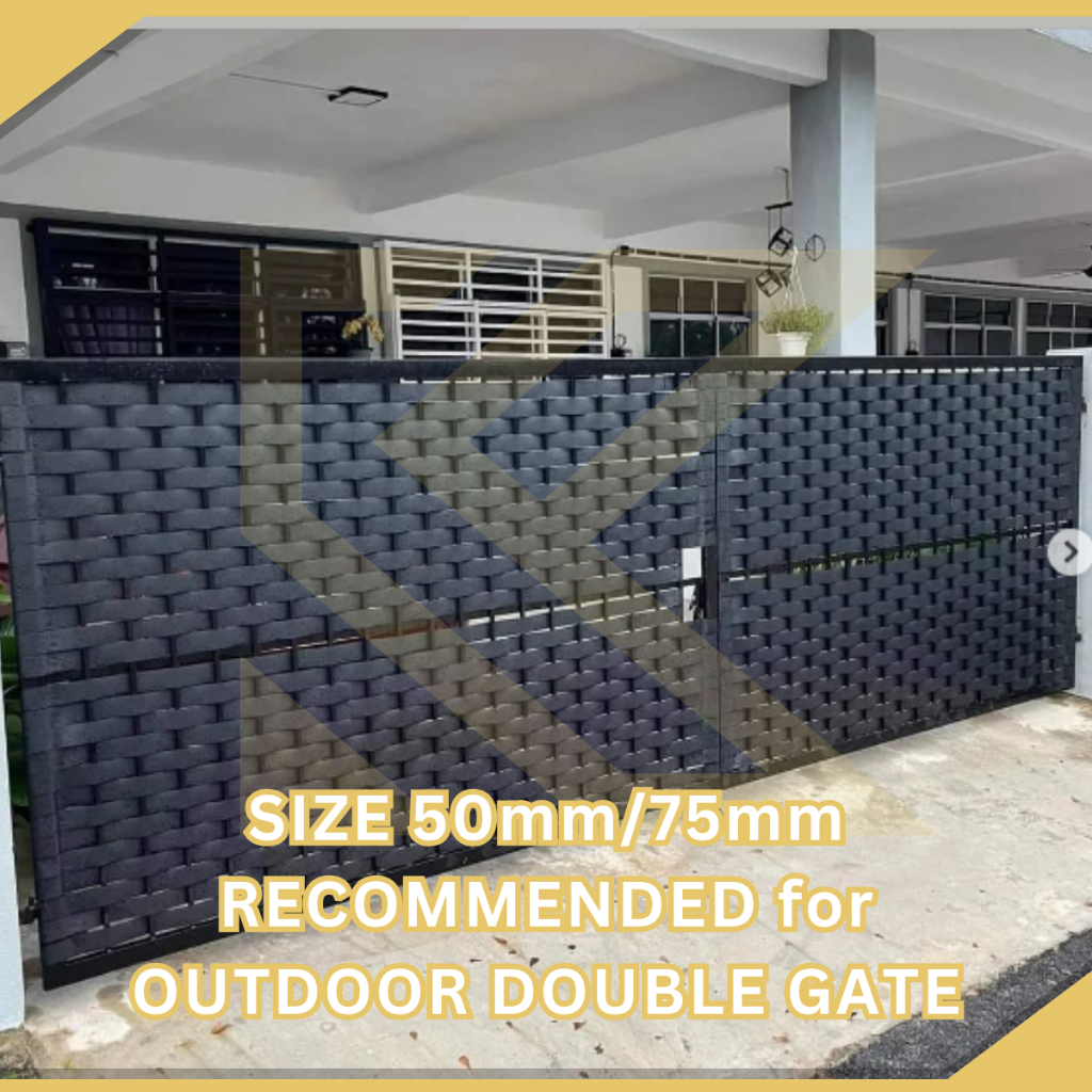 PVC Edging Banding Tape Gate PVC Adging Front Gate Decoration Pagar ...