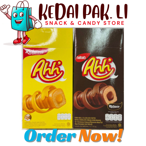 [KPL] Richeese Nabati Triple Ahh Wafer Stick 13.5gm x 10stick | Shopee ...