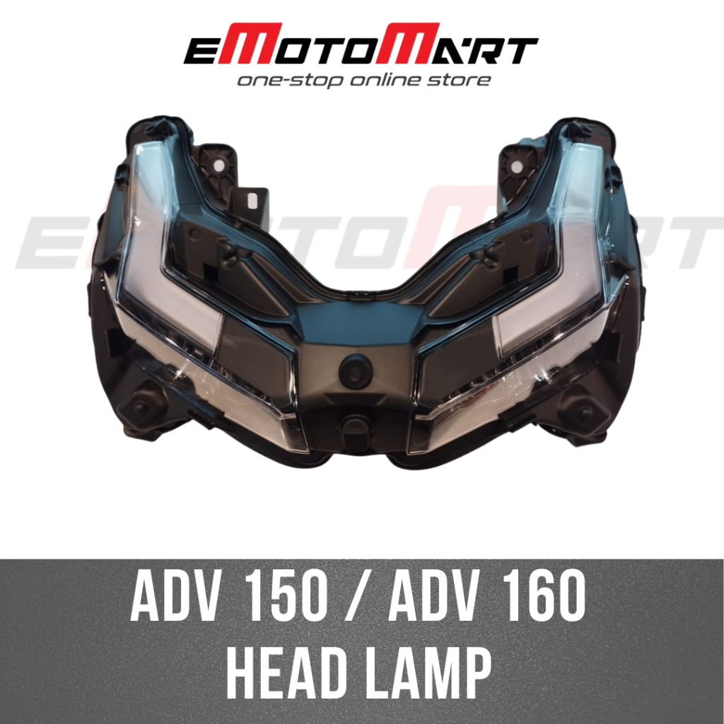HONDA ADV 150 / ADV 160 HEAD LAMP LAMPU DEPAN HONDA ADV 150 / ADV 160 # ...