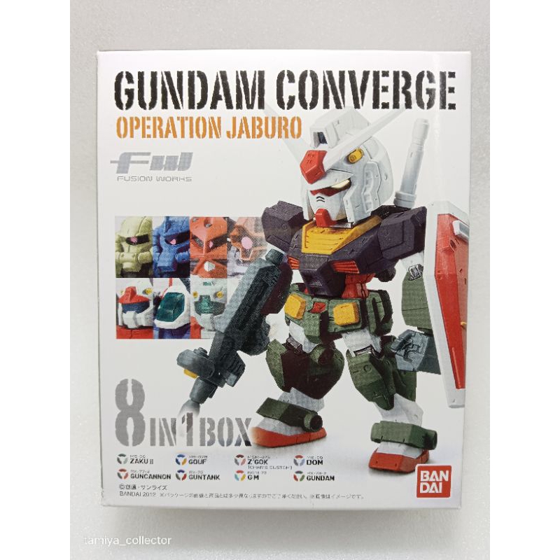 Gundam Converge Operation Jaburo 8 In 1 Box | Shopee Malaysia