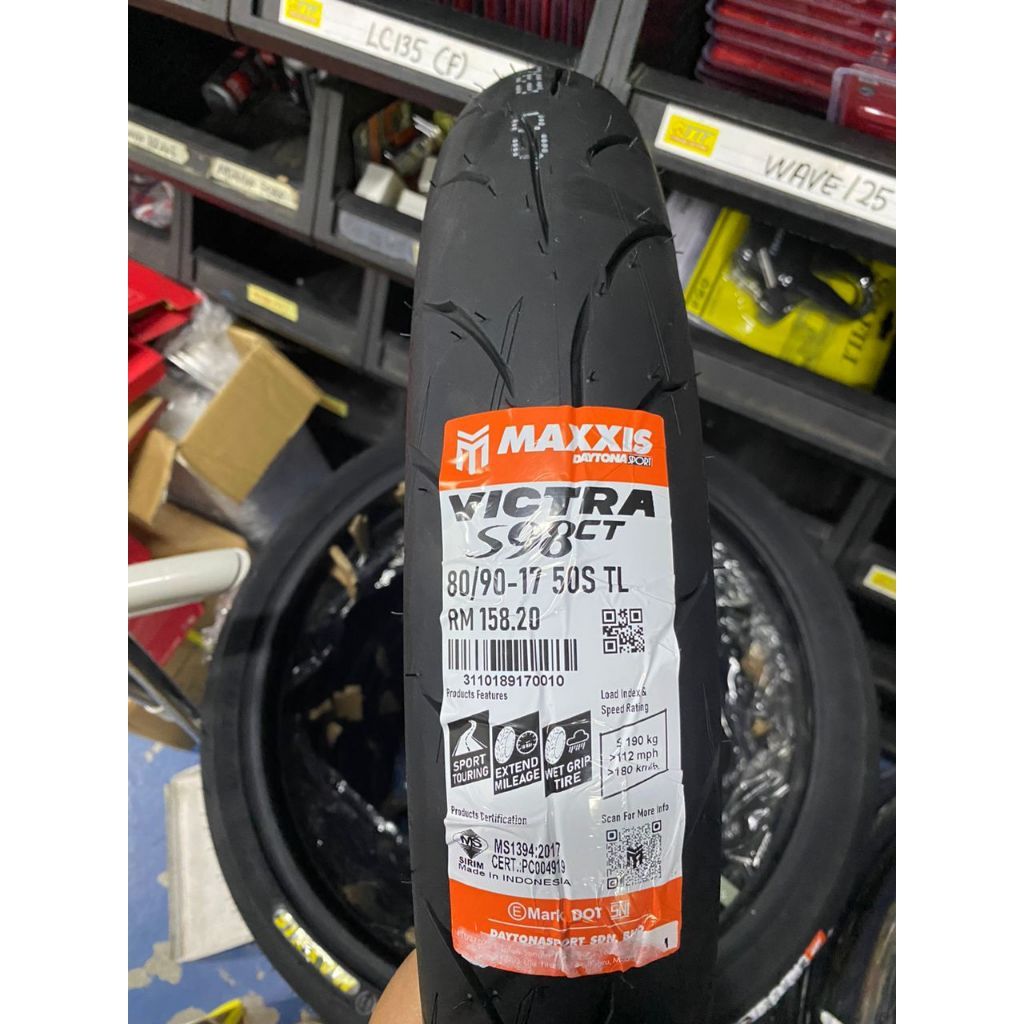 MAXXIS Tayar Maxxis Victra ST S98 F1 Tyre-Size 17 & 14 & 13 inches s-98 ...