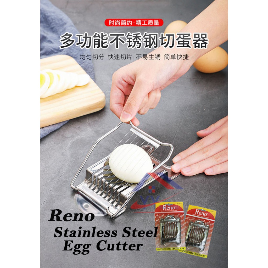Reno Stainless Steel Egg Slicer/Egg Cutter/Egg Section Chopper /Egg ...