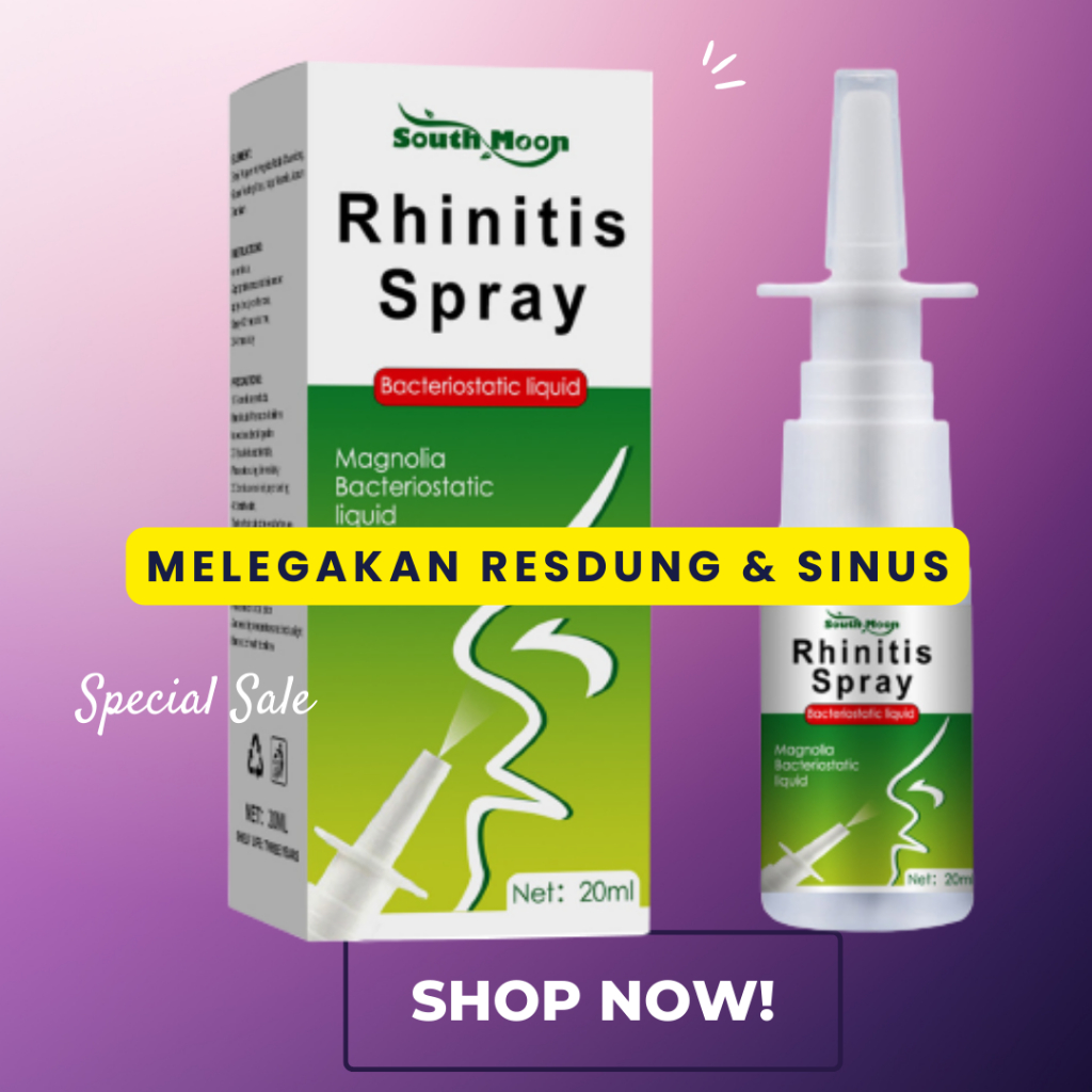 Ubat Resdung Nasal Spray Herba Sinus Hidung Sumbat Tersumbat Rhinitis ...