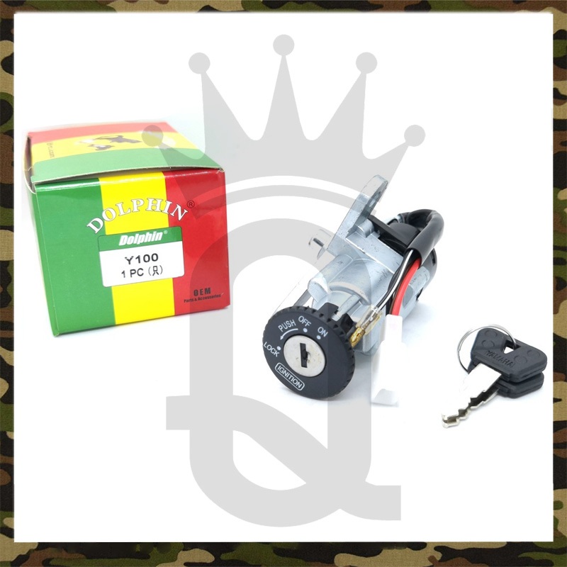 Y100 Y110SS Y110 SS2 MAIN SWITCH ONLY MAIN SUIS SAHAJA SUIS LOCK ONLY ...
