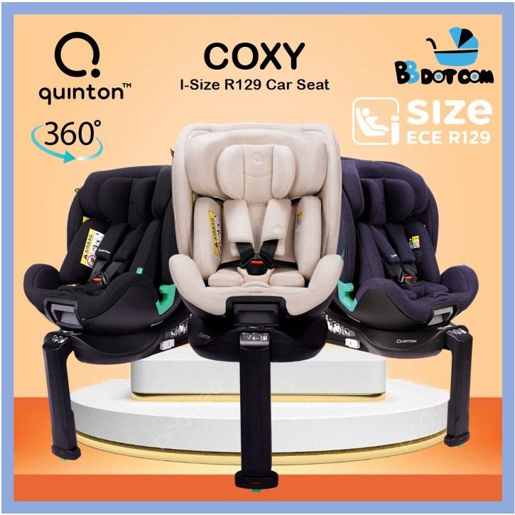 Quinton Coxy 360 Spin Isofix Convertible Car Seat ( I-Size R129 ...