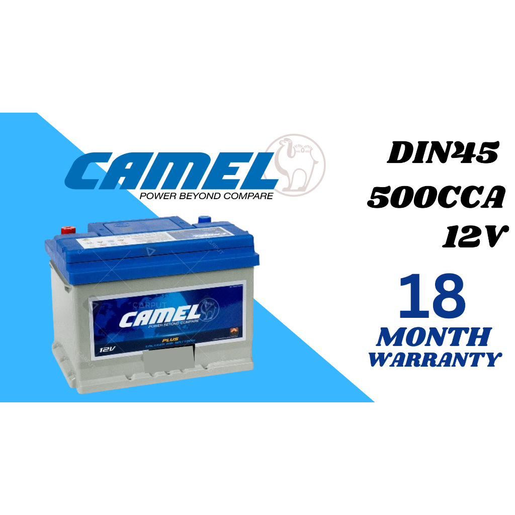 (INSTALLATION PROVIDED) Camel Plus DIN43LDIN45 Car Battery for Toyota ...