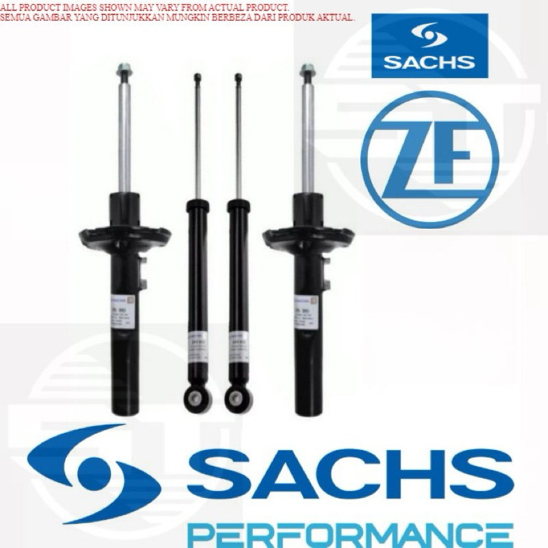 SACHS SHOCK ABSORBER (2PCS) SUZUKI GRAND VITARA JB420 2005-2015 ...
