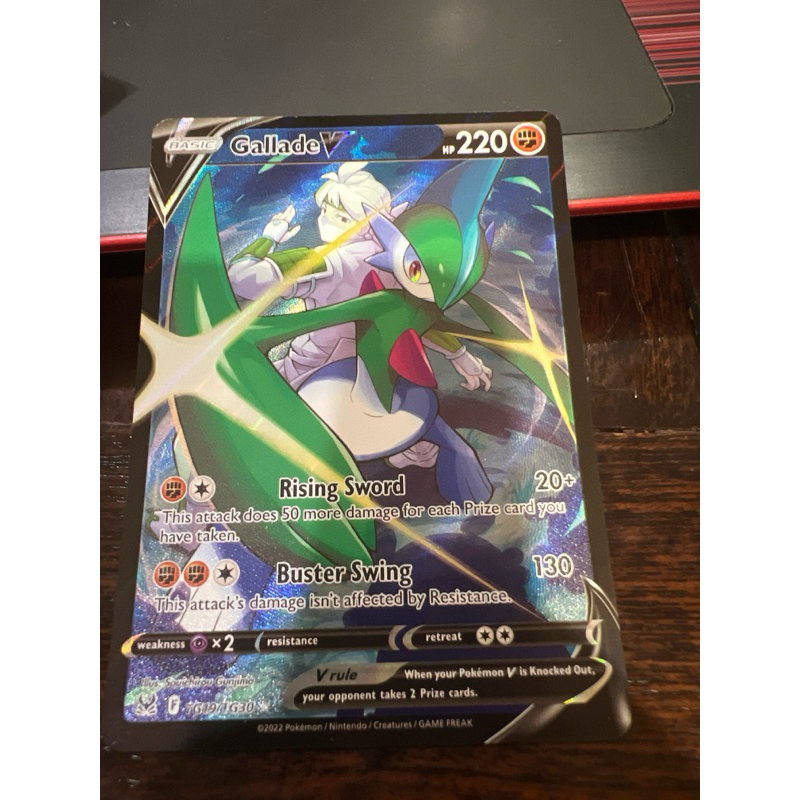 Pokemon Tcg - Gallade V Tg19/30 | Shopee Malaysia