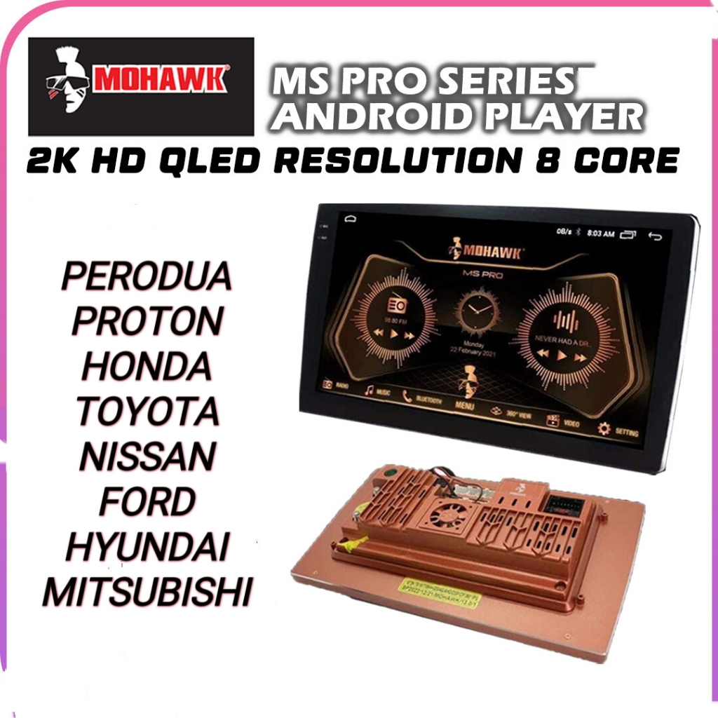 Mohawk MS PRO Series 9"/10" 4+64 4+32 8+256 360 4G 2K Resolution ...