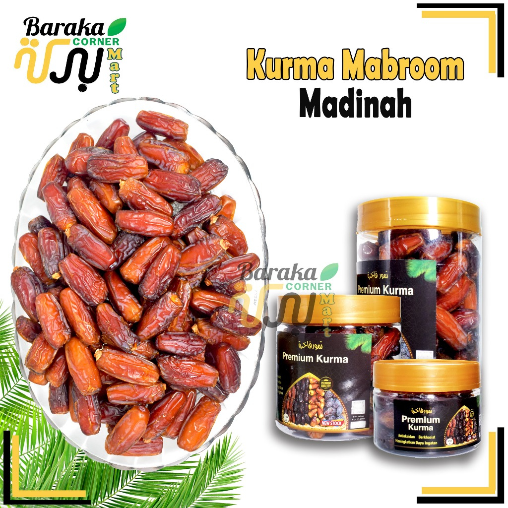 Kurma Mabroom Madinah Premium Jumbo Mabrom Dates 150g-250g-500g-1kg ...