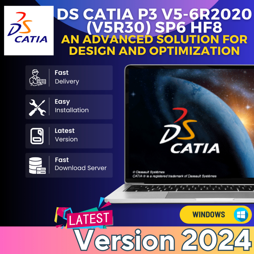 DS CATIA P3 V5-6R2020 (V5R30) SP6 HF8 - An advanced solution for design and optimization ...