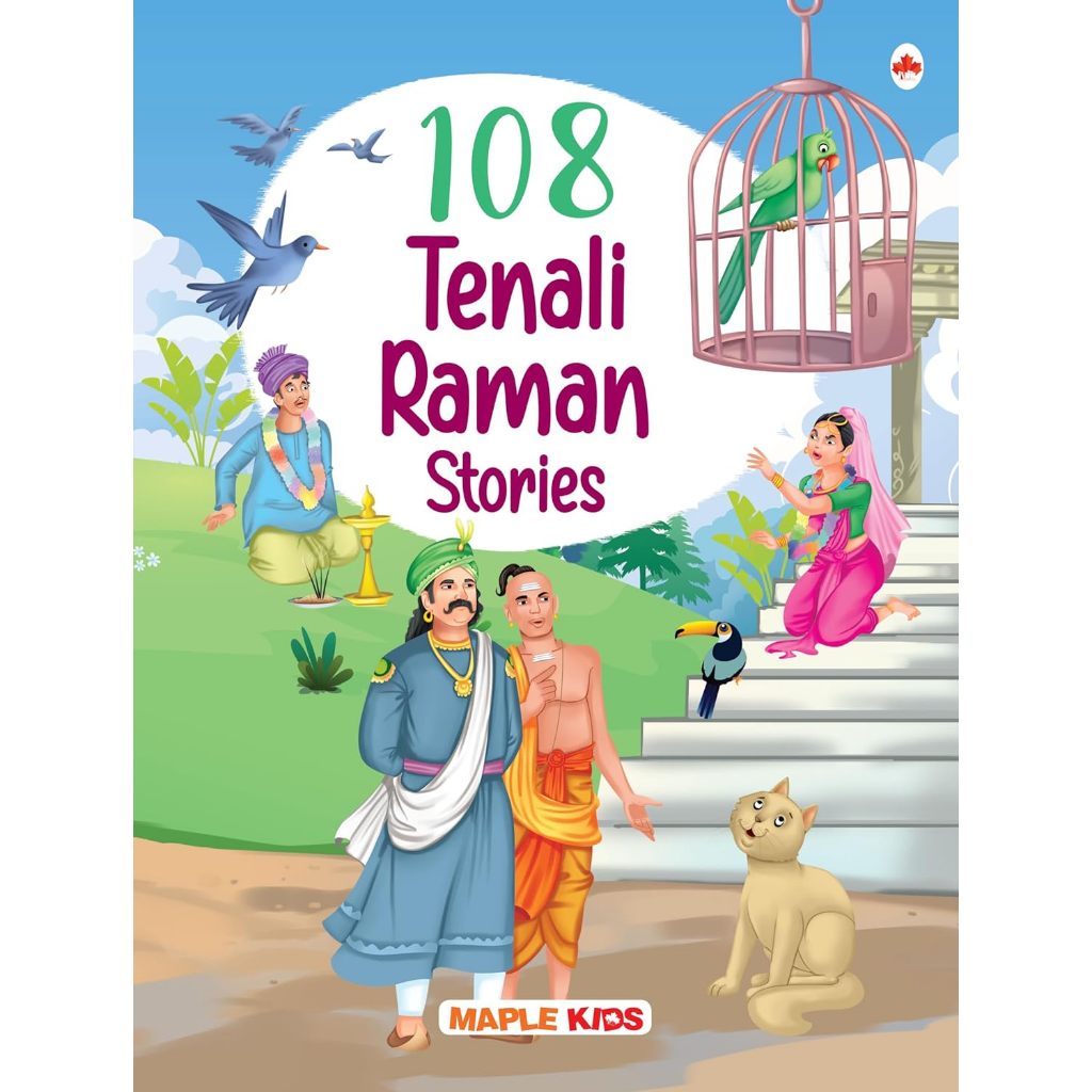 IMPORTED 108 Thenali Raman Stories Book for Children Age 5 to 12 ...