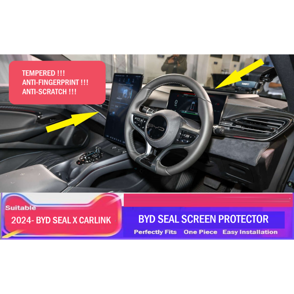 Ready Stock Premium Quality BYD SEAL Screen Protector 1 Set ...