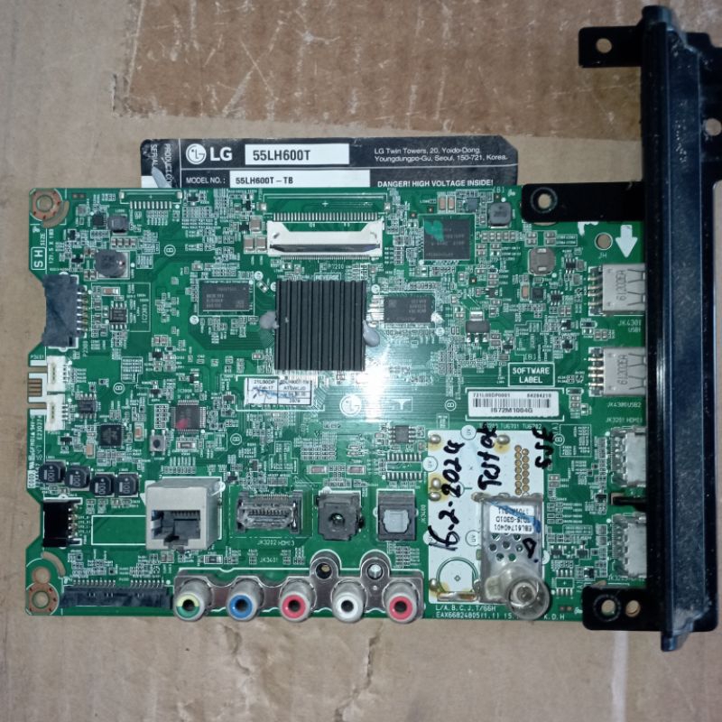LG 55LH600T/MAINBOARD/POWERBOARD/TCON | Shopee Malaysia