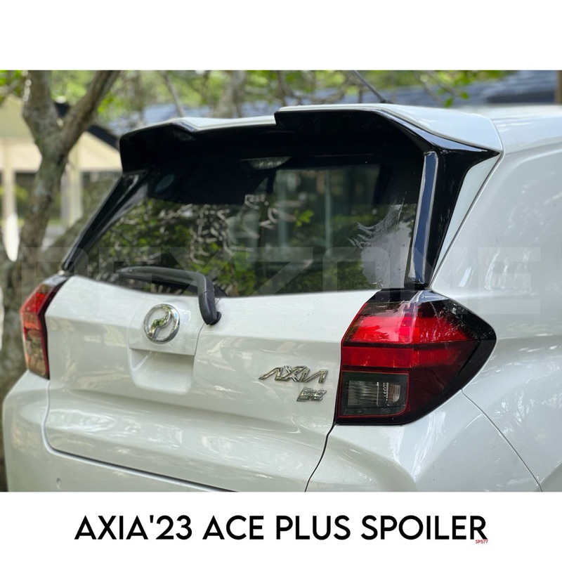 PERODUA AXIA FL 2023 ACE PLUS SPOILER ( WITH PAINT ) | Shopee Malaysia